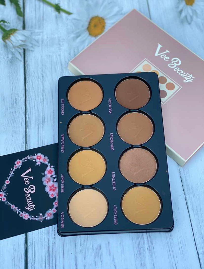 Vee beauty 8in1 Powder Palette – Nana Hawa Beauty